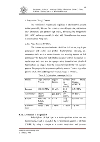 LLDPE.manufacruring technology process pdf | PDF