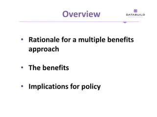 The Multiple Benefits of Energy Efficiency: An overview - Nina Campbell ...