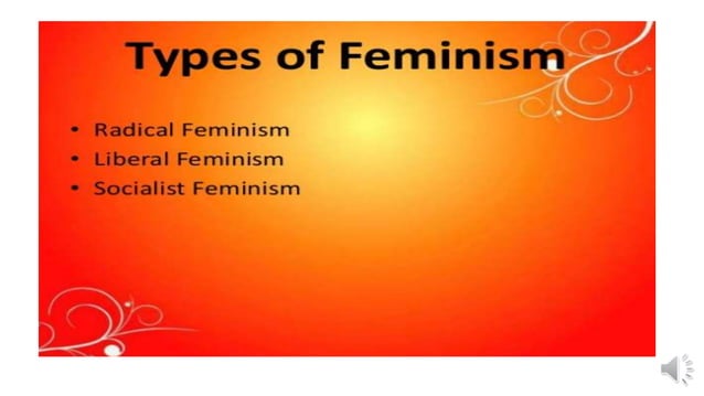 Llecture 14 asisgnment and types of feminism | PPTX
