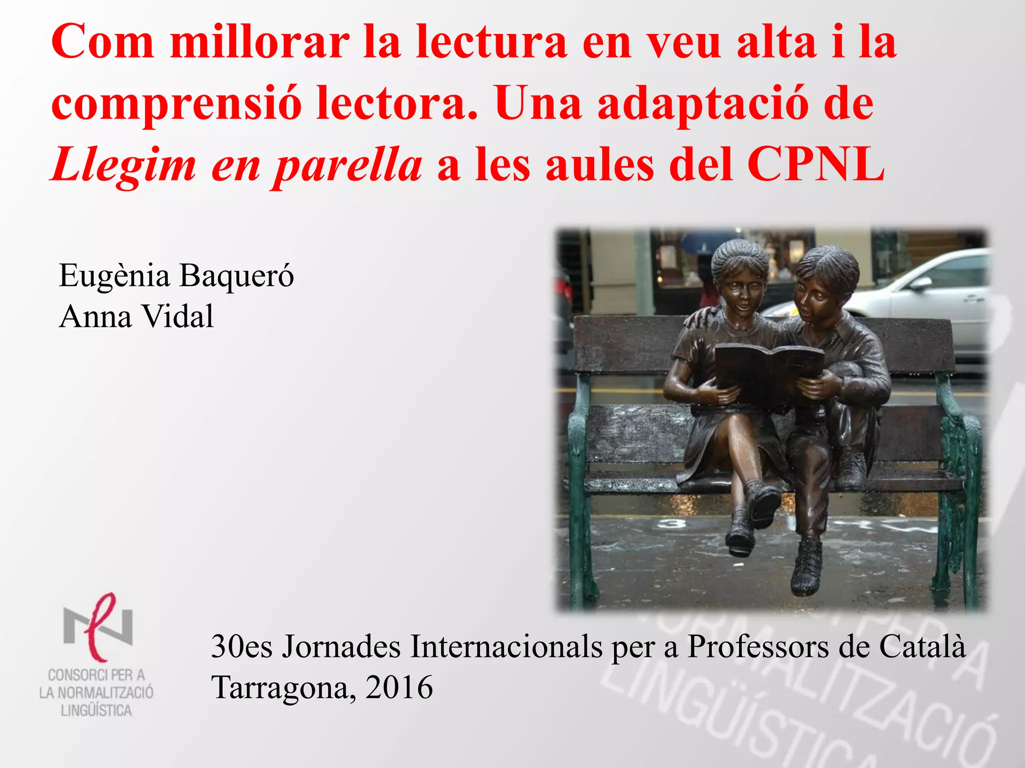 Llegim en parella_aules_cpnl | PDF