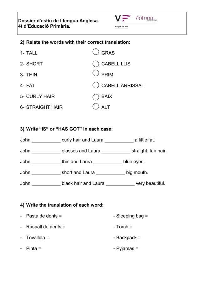 Llengua anglesa | PDF