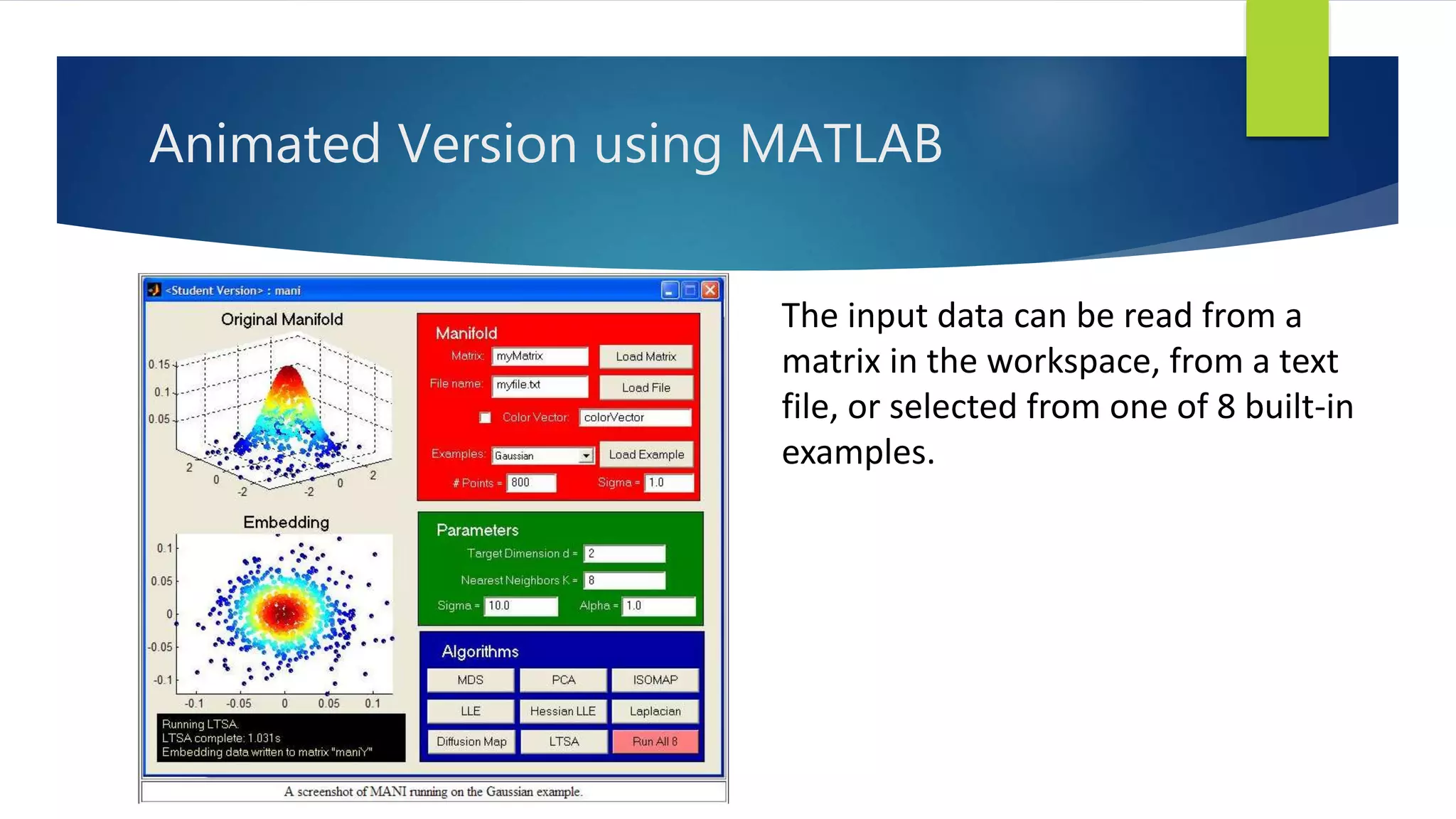 Understand Manifolds using MATLAB | PPTX