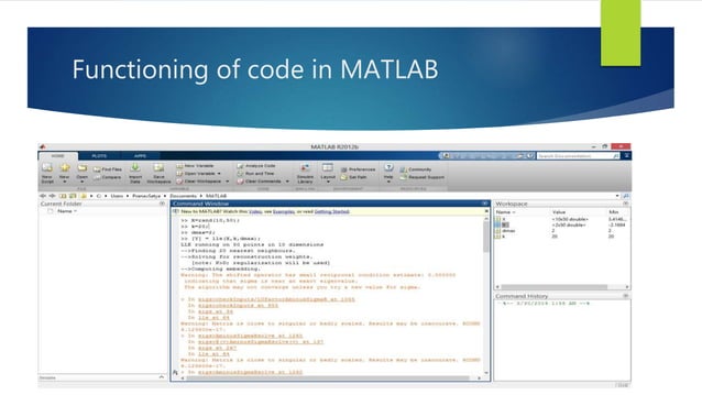 Understand Manifolds using MATLAB | PPT