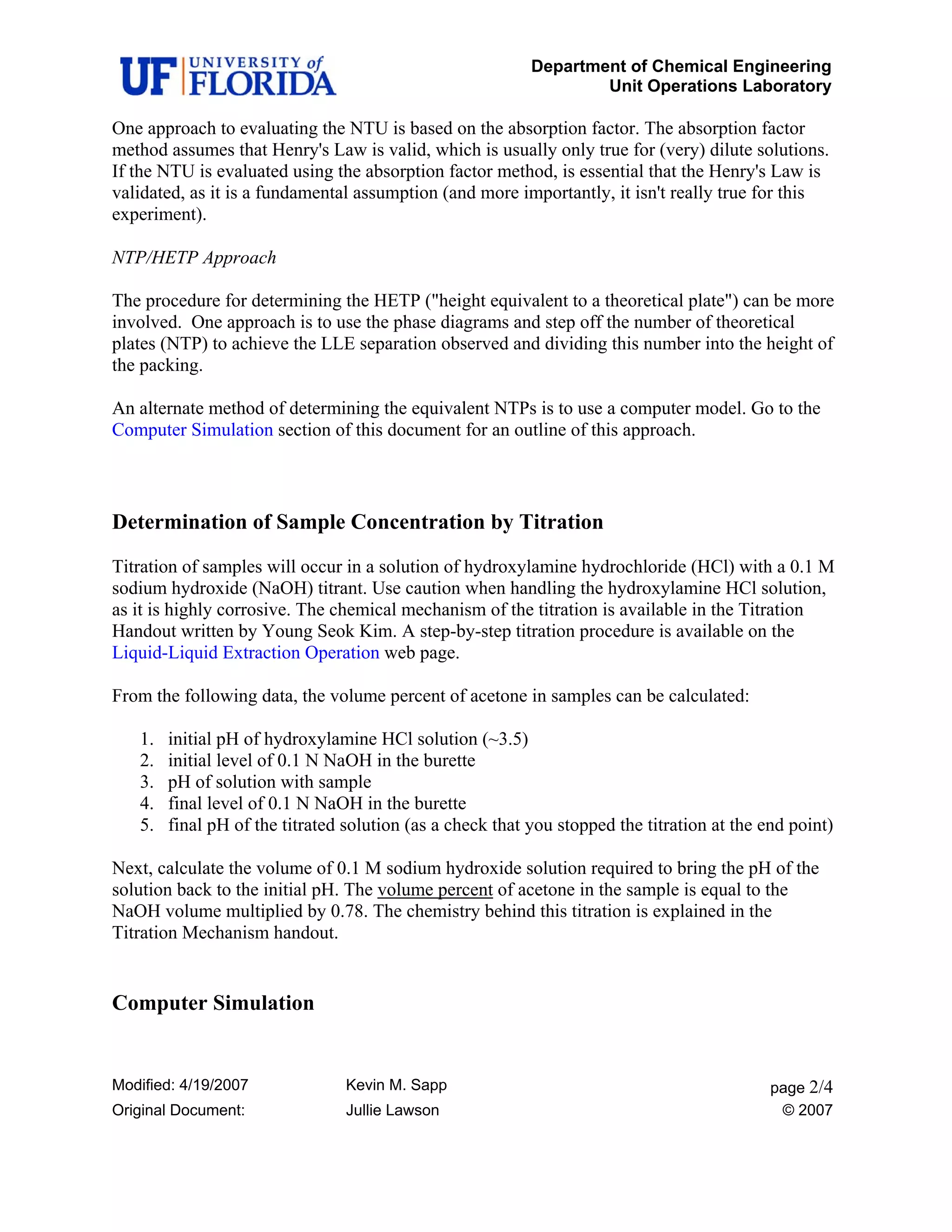 Lle theory handout(1) | PDF