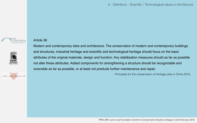 Principles of Conservation | Wall Paintings | PPT