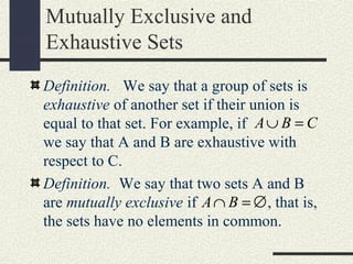 Introduction to set theory | PPT