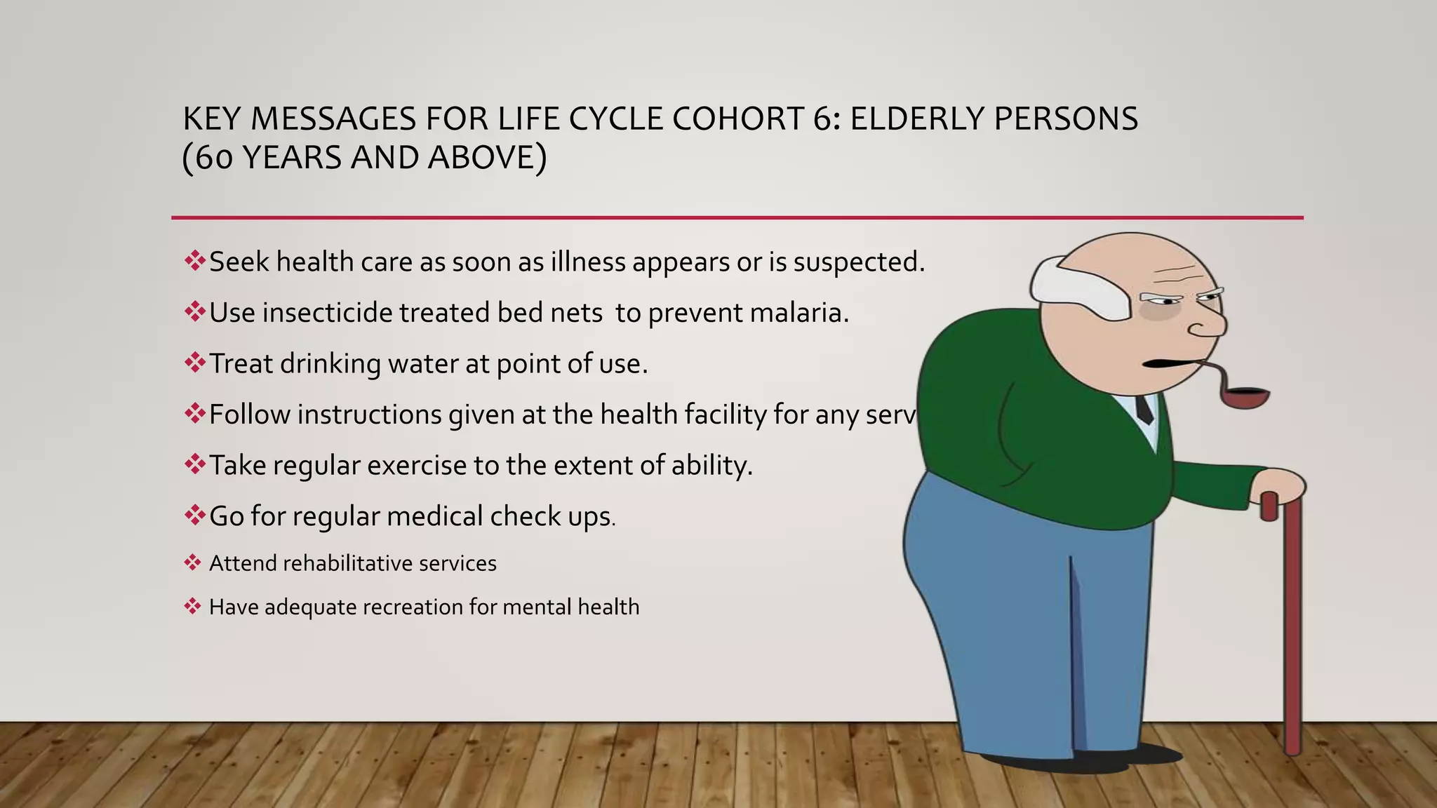 Kenya Essential Package for Health life cycle cohorts | PPTX