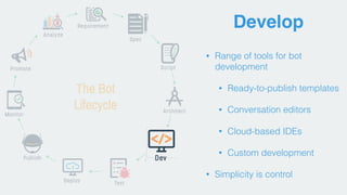 The lifecycle of a chatbot | PDF