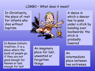 Llimbo annotated | PPT