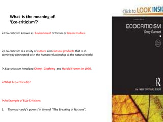 Literary Theory & criticism | PPT