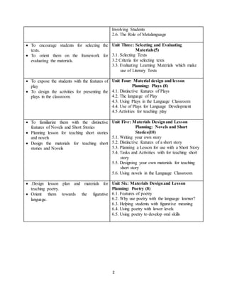 Lliterature and language teaching | DOCX