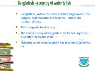 Sustainable Fish Production and Management to Meet the Requirements for ...