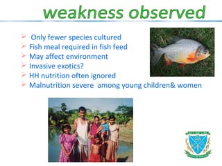 Sustainable Fish Production and Management to Meet the Requirements for ...