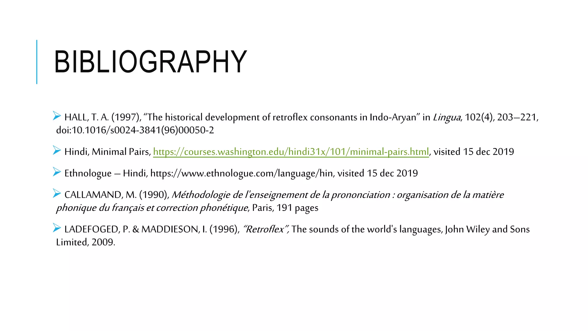 Methodology for Oral Didactic: Retroflex Consonants of Indo-Aryan ...