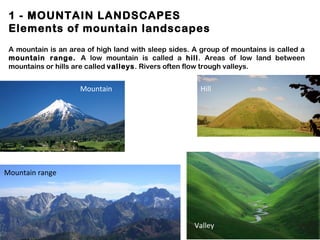 Landscapes - Unit 10 Social Science | PPT