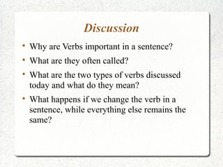 LL Lower Pri A - Action and Mental Verbs | PPT