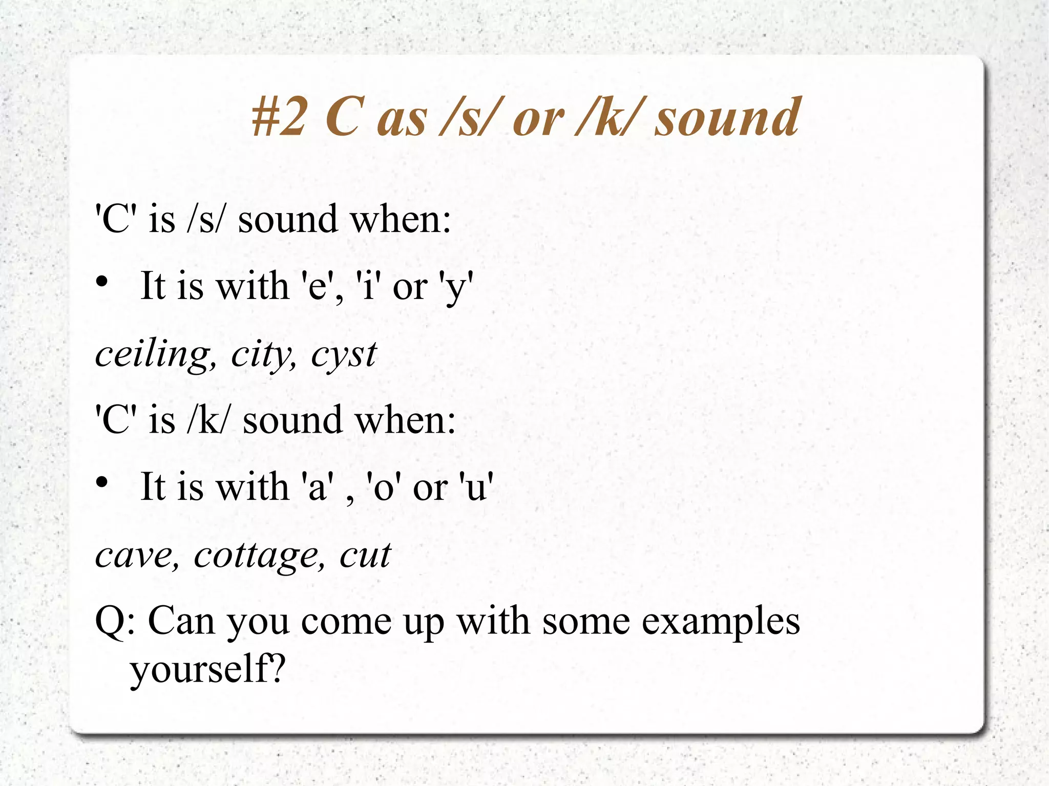 LL Lower Pri C - Phonetics Principles | PPT