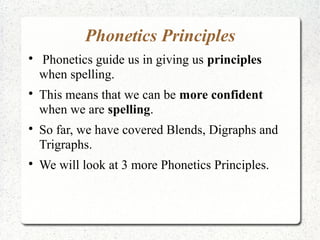 LL Lower Pri C - Phonetics Principles | PPT