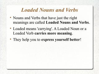 LL Lower Primary B - Enhancing Simple Sentences | PPT