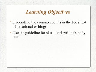 LL Lower sec - Peer in Sit writing | PPT