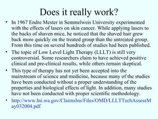 Low level energy Laser Therapy | PPS