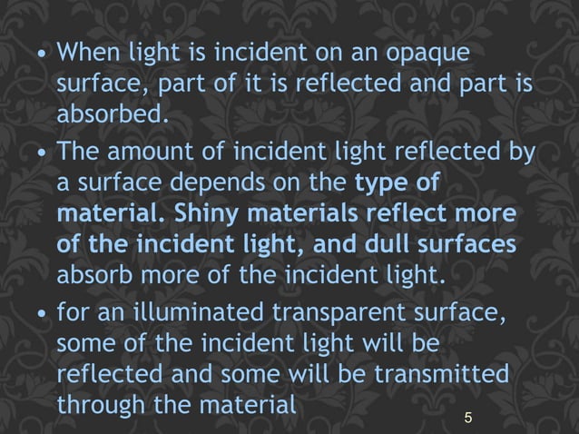illumination model in Computer Graphics by irru pychukar | PPTX