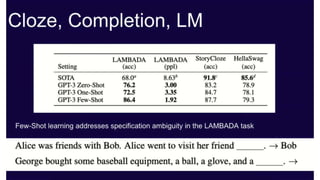 LLM GPT-3: Language models are few-shot learners | PPT