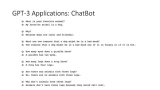 LLM GPT-3: Language models are few-shot learners | PPT