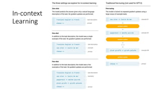LLM GPT-3: Language models are few-shot learners | PPT