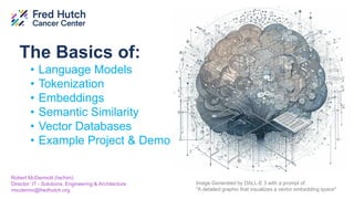 Basics of Generative AI: Models, Tokenization, Embeddings, Text ...