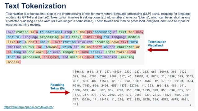 Basics of Generative AI: Models, Tokenization, Embeddings, Text Similarity, Vector Databases | PDF