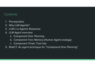 社内勉強会資料_LLM Agents . | PDF