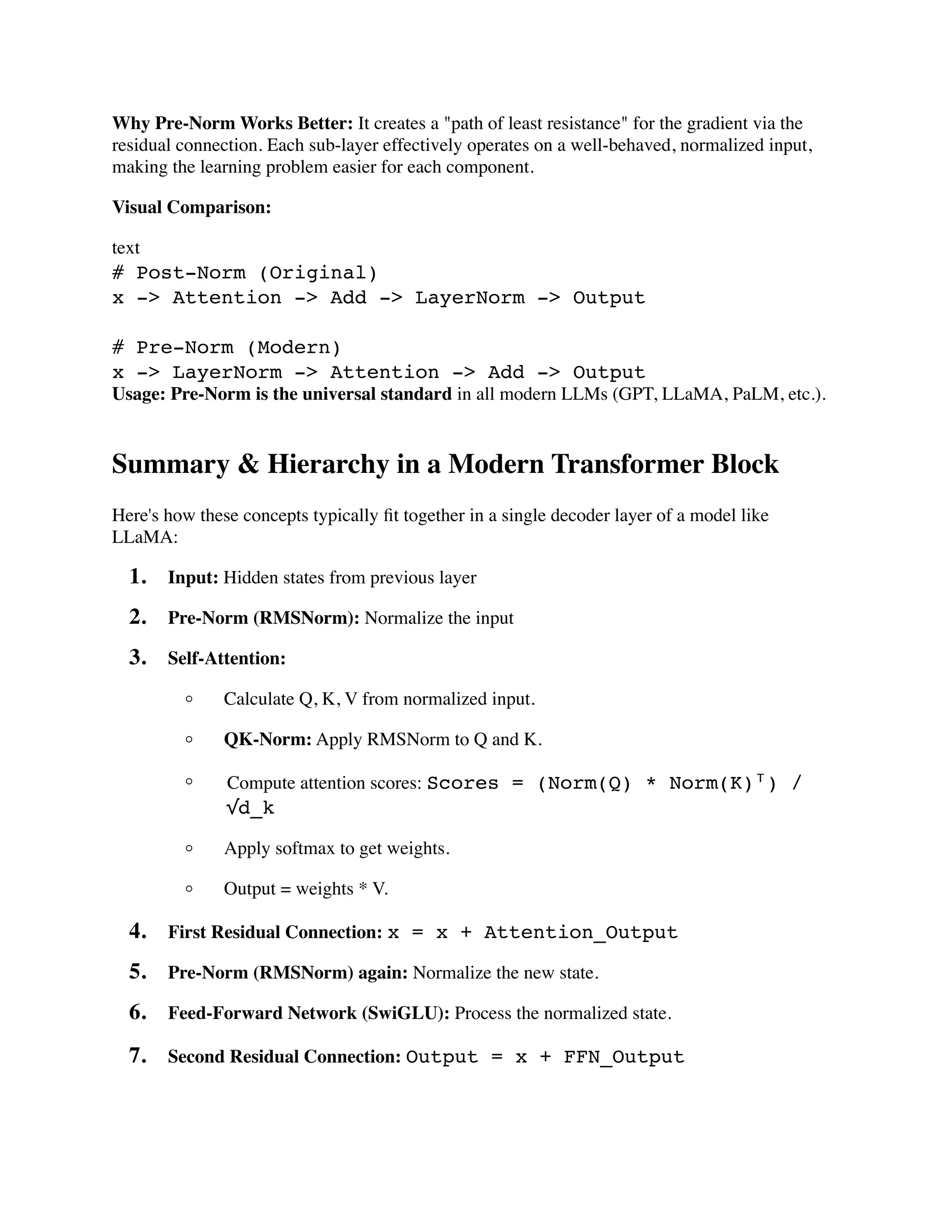 LLM Architecture Terms Defined from Sebastian Raschka's Paper Big LLM ...