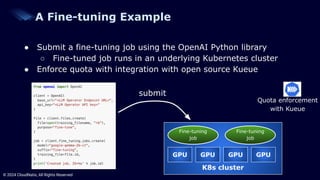 LLMariner - Transform your Kubernetes Cluster Into a GenAI platform | PDF