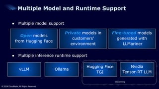 LLMariner - Transform your Kubernetes Cluster Into a GenAI platform | PDF