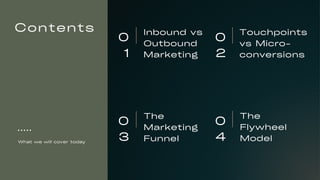 Marketing Flywheel, Inbound vs Outbound Marketing, & The Marketing ...