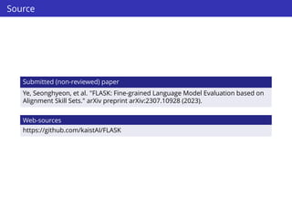 Benchmark comparison of Large Language Models | PDF