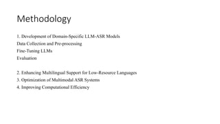 Large Language Models for new techniques | PPT