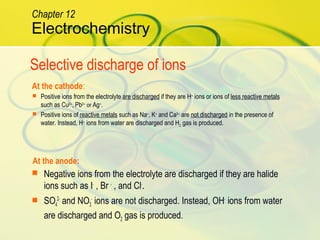 C12 electrochemistry | PPT