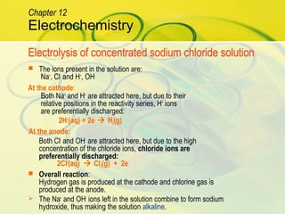 C12 electrochemistry | PPT