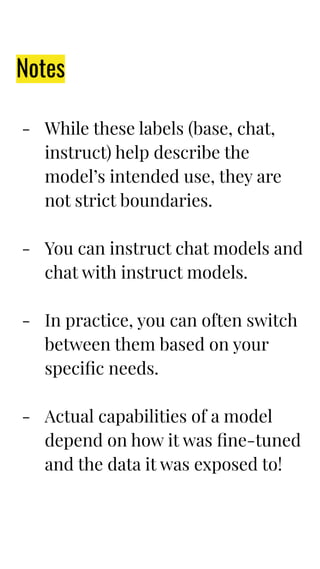 Learn the difference between a LLM model and its variants | PDF | Technology & Computing