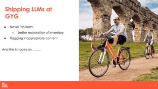 The Journey of Large Language Models at GetYourGuide | PDF | Computing ...