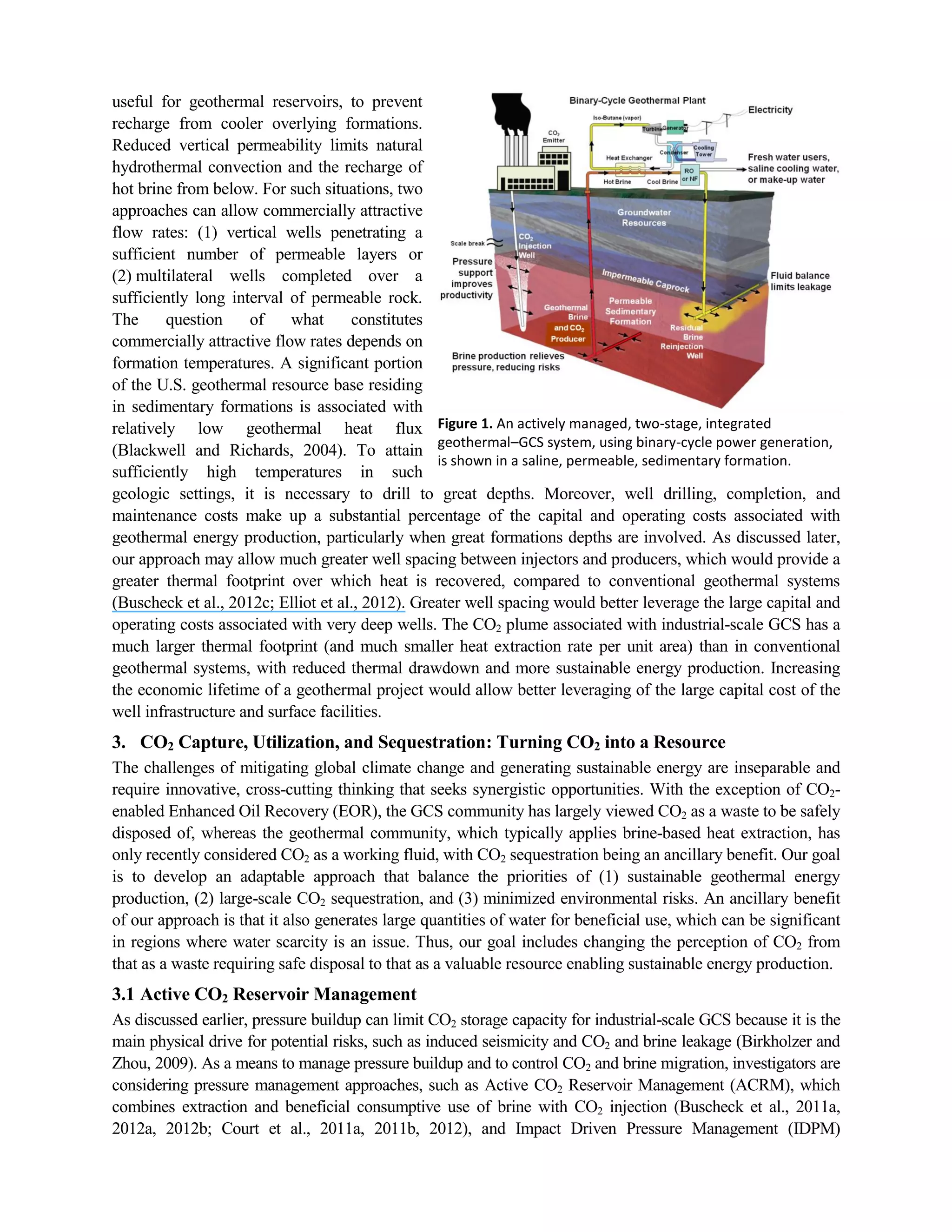 Llnl Integrated, Geothermal-CO2 Storage Reservoirs: Adaptable, Multi-Stage, Sustainable, Energy ...