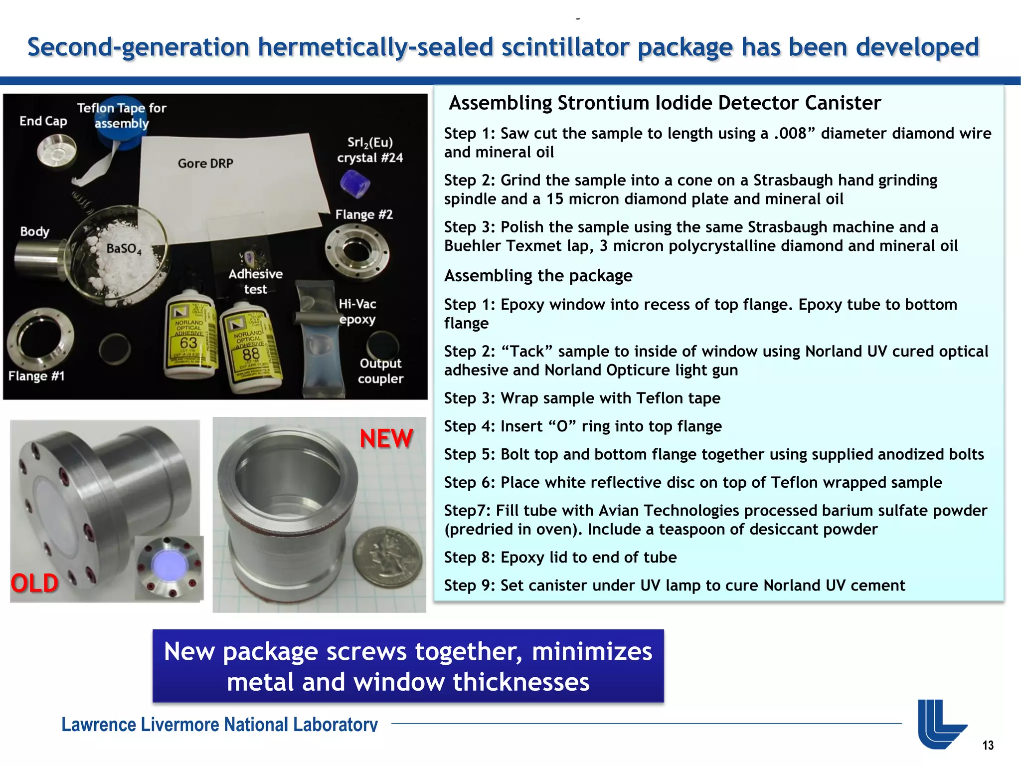Llnl Presentation 1 Apr 10 | PDF