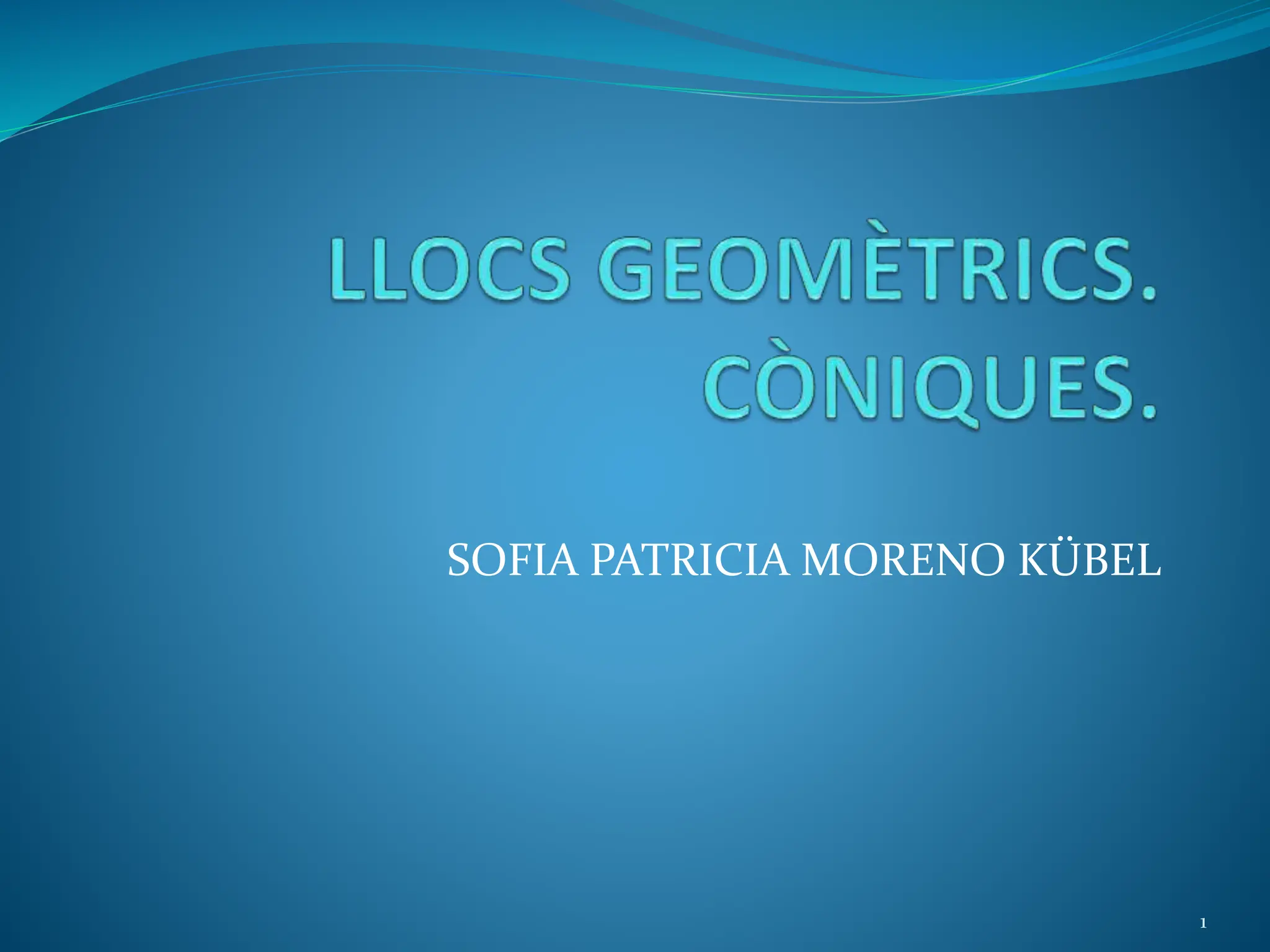 Unitat de llocs geomètrics, matemàtiques de primer de batxillerat ...