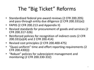 Understanding OMB's "Super Circular"--Key Takeaways for RDOs | PPTX
