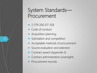 Good to Know: Federal Grants Management Fundamentals | PPTX
