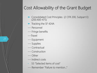 Good to Know: Federal Grants Management Fundamentals | PPTX