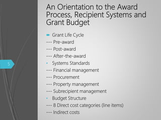 Good to Know: Federal Grants Management Fundamentals | PPTX