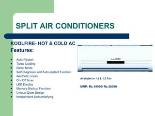 Lloyd ac new model | PPT